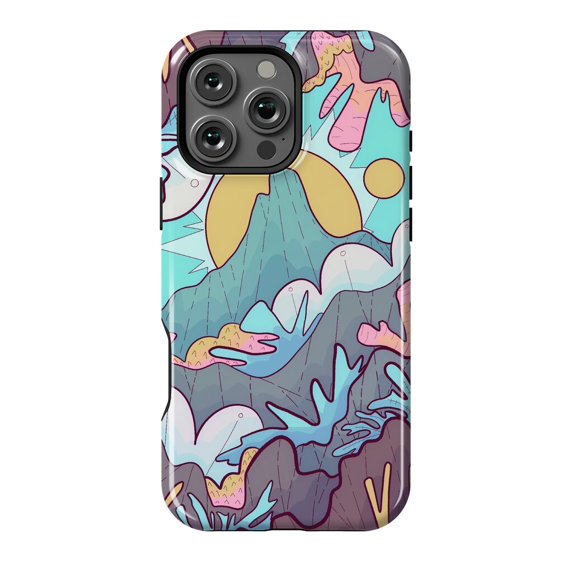 A Vibrant And Colorful Underwater Coral Mountain Reef Tough Case for ...