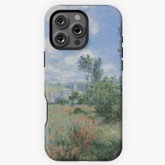 A View of Vétheuil Classic Landscape Phone Case Compatible iPhone 17 ...