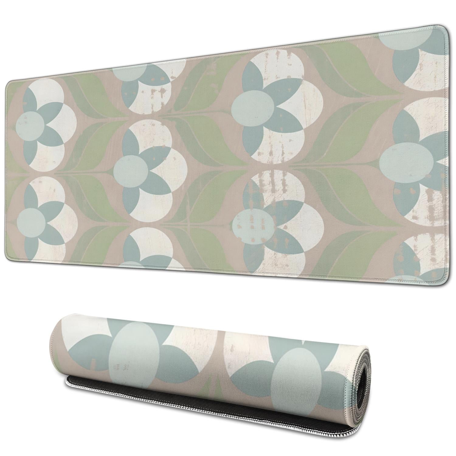 A Vintage Floral Touch for Your Desk: Groovy Flowers Mouse Pad - Cute ...