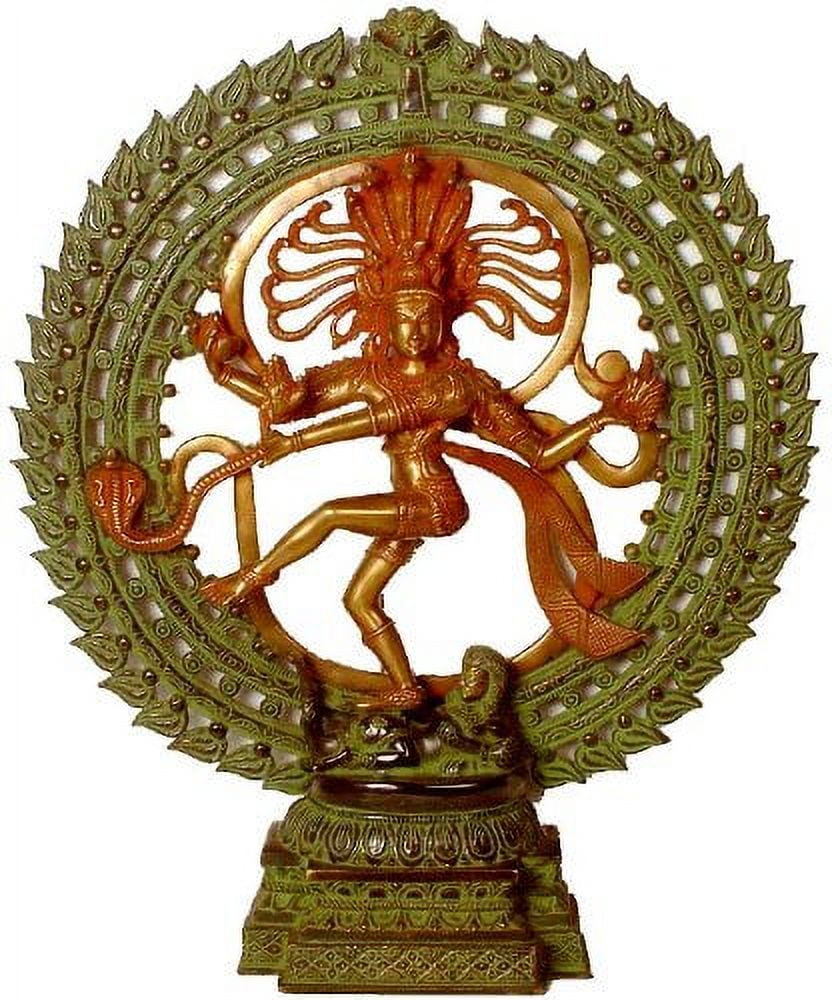 A Visual Representation of Shabda Brahman - Brass Statue - Walmart.com