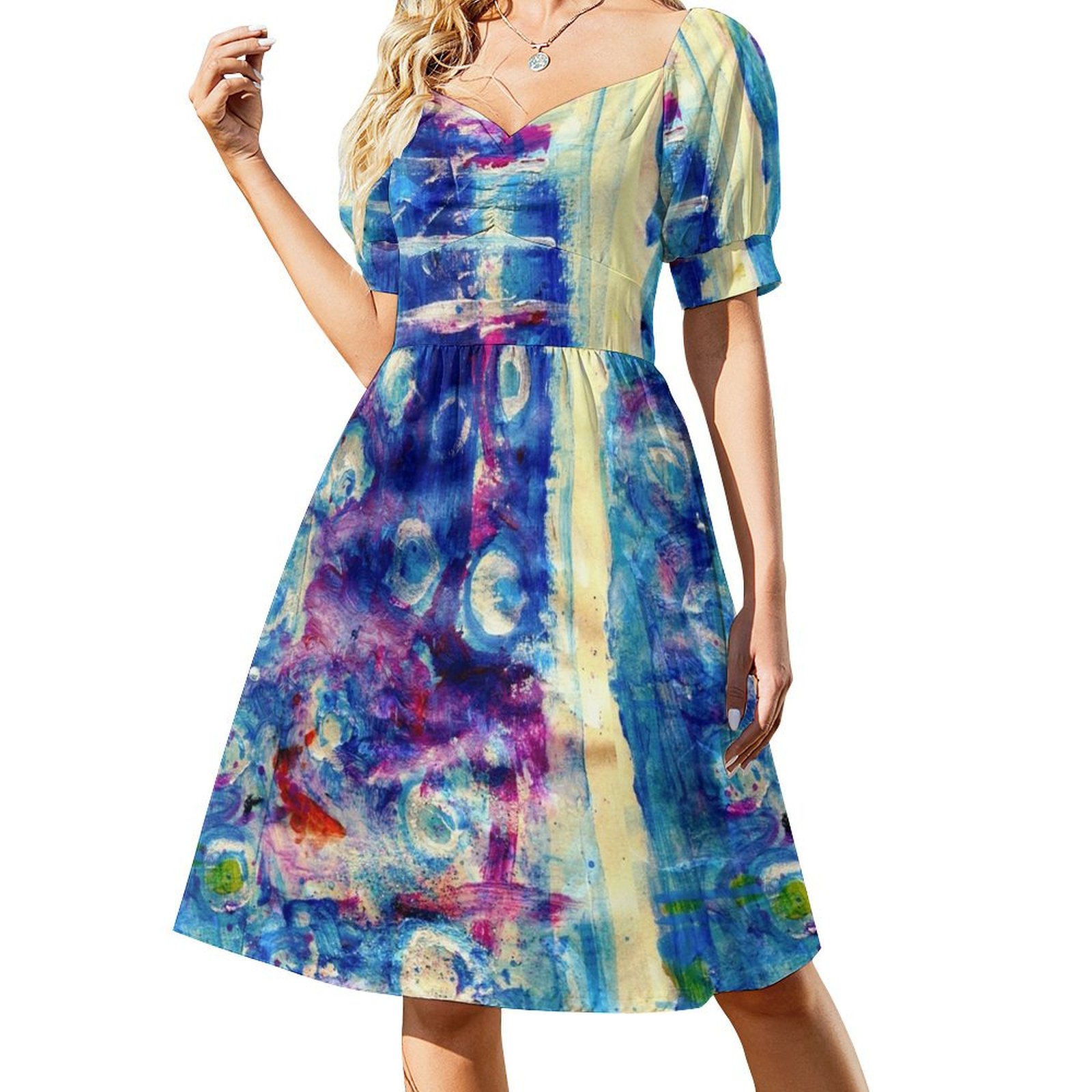 A WILD PARTY Sleeveless Dress short dresses daring Dress for pregnant ...