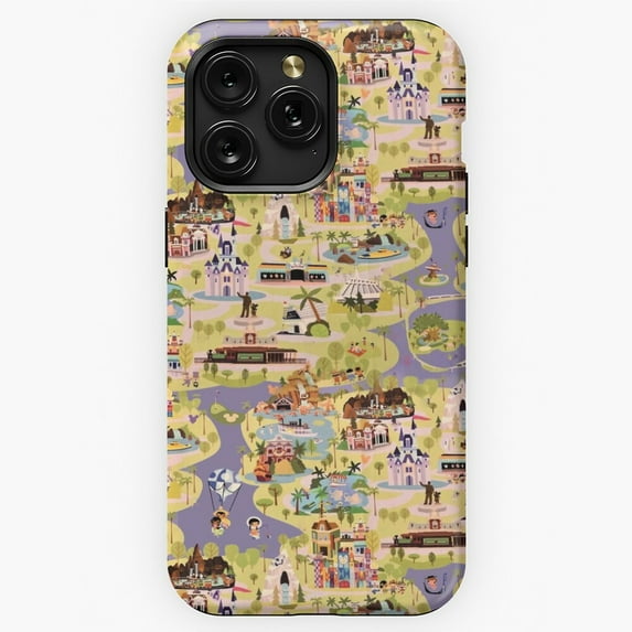 A Walk In The Park Nature Inspired Illustration iPhone Case 17 11 12 13 ...