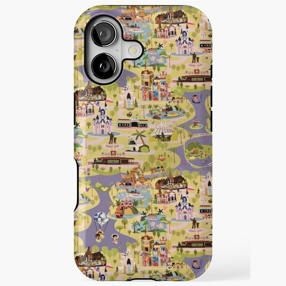 A Walk in the Park Scenic Landscape Nature Art Phone Case for iPhone 17 to 11 Pro Max - Walmart.com