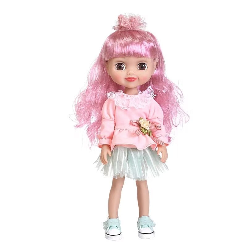 A-Waroom 16 Inch American Doll Girl Cartoon Full Body Vinyl Doll ...