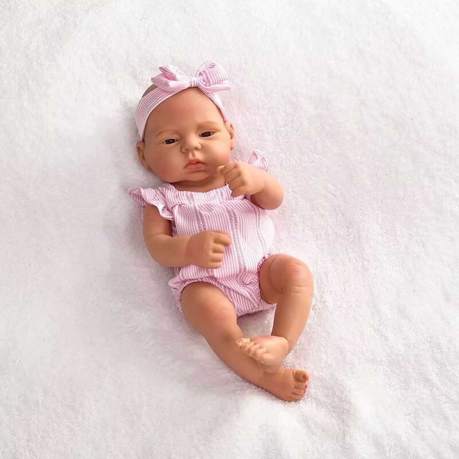 A-Waroom 1Pcs Soft 40CM Lifelike Reborn Baby Dolls Full Body Silicone ...