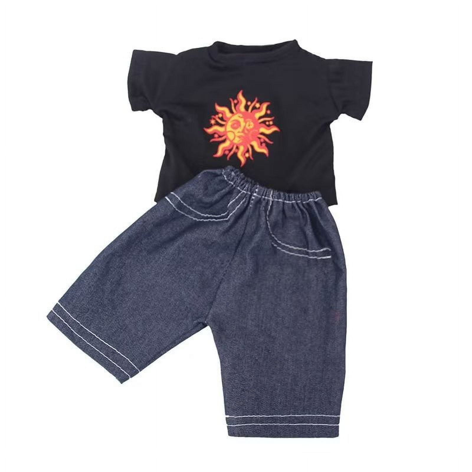 A-Waroom 1Set 18 inch Doll Clothes Set T Shirt Pants - Walmart.com