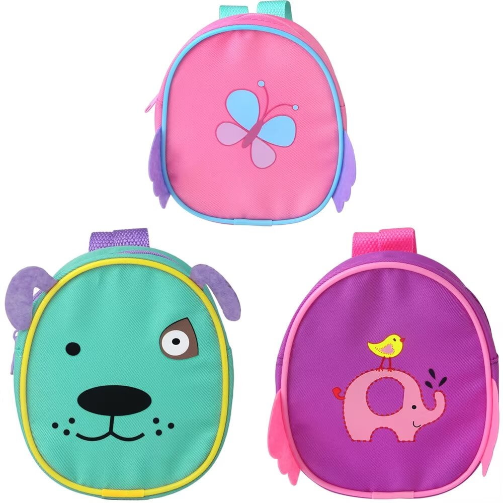 A-Waroom 3 Pieces Doll Zipper Backpack for 18 inch Doll Mini Baby Dolls Backpack Girl Doll ...
