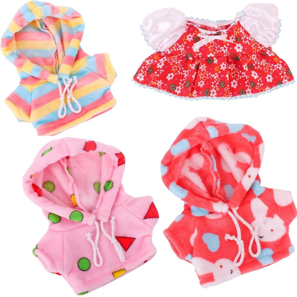 A-Waroom 4 Pcs 12 inch Duck Clothes Plush Cute Animals Clothes for 30 ...