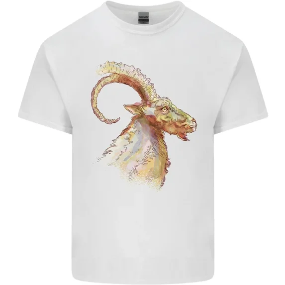 A Watercolour Goat Farming T-Shirt - Walmart.com