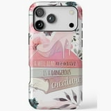 A Well Read Woman Book Lover Gift Phone Cover for iPhone 11 12 13 14 15 ...