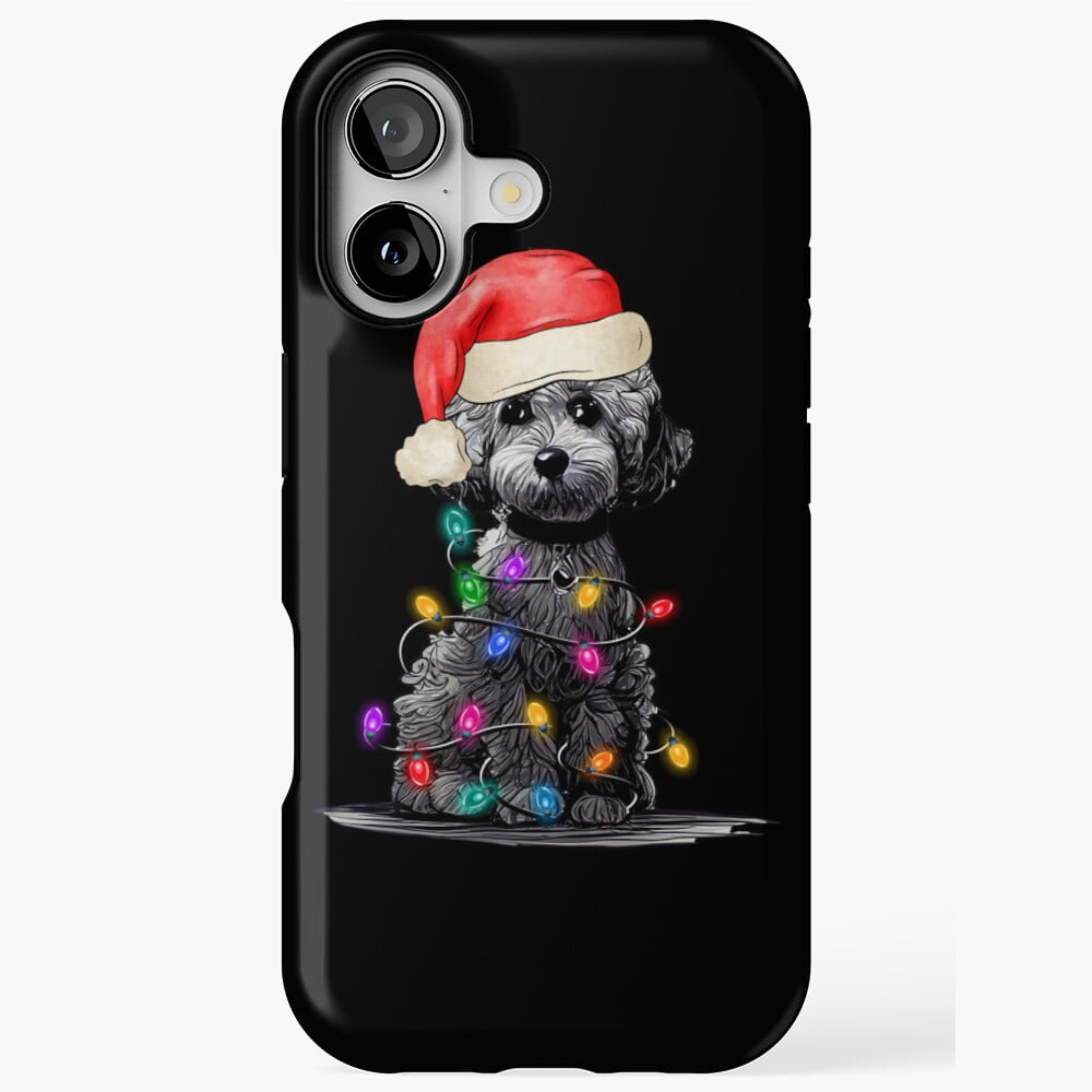 A Westie Dog Holiday Art Protective Case for iPhone 11 12 13 14 15 16 ...