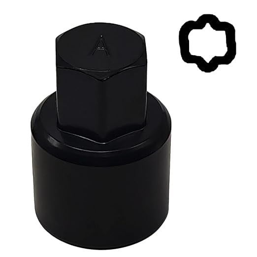 A-Wheel Locking Nut Key Compatible with All Toyota Models, Lexus ...