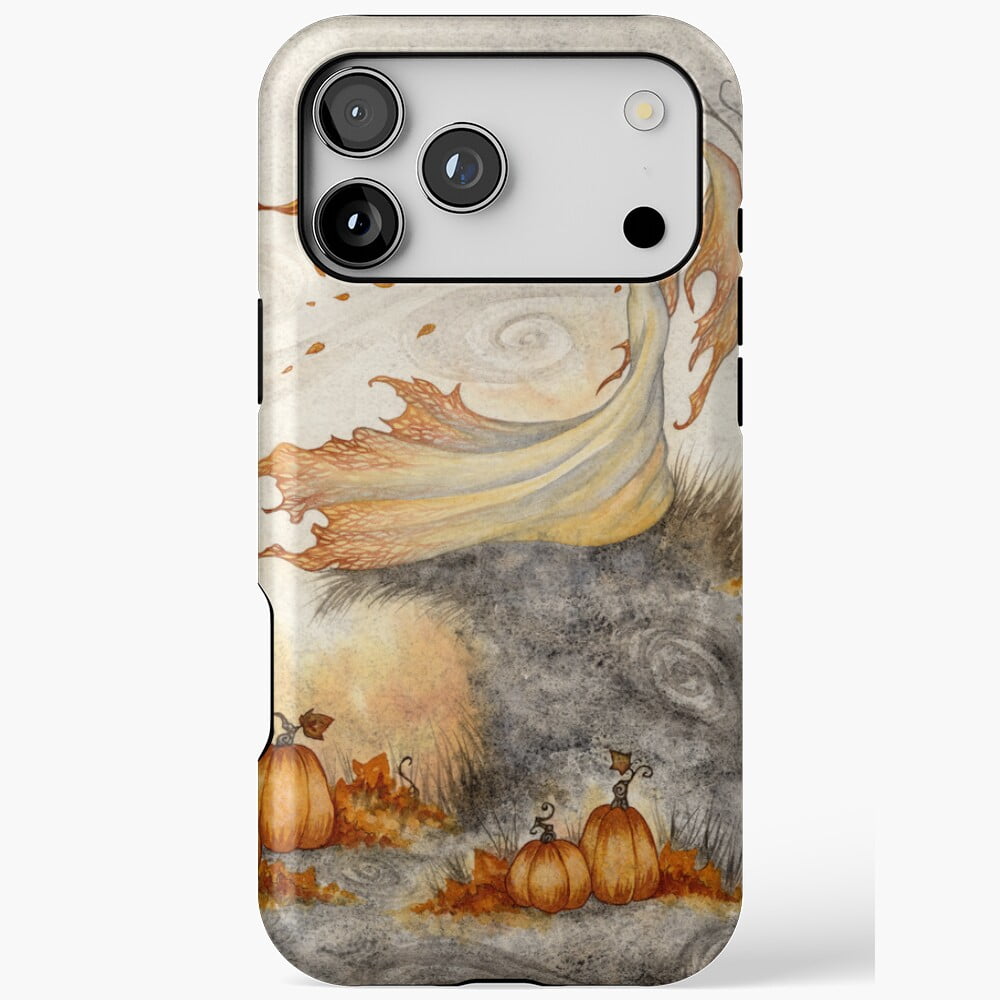 A Whispers in The Pumpkin Patch Themed Creepy iPhone 11 through 17 Pro ...