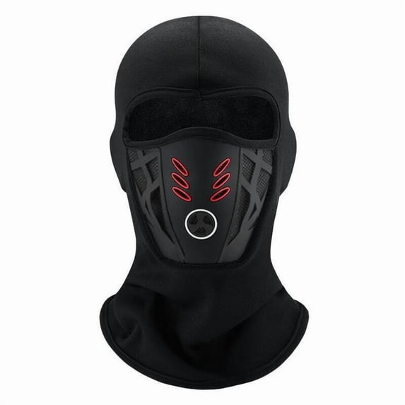 A Winter Warm Full Face Mask With Windproof Design, Breathable Mesh And ...