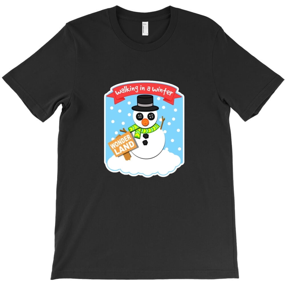A Winter Wonderland Funny Christmas Holiday Scene Graphic H43522 T ...