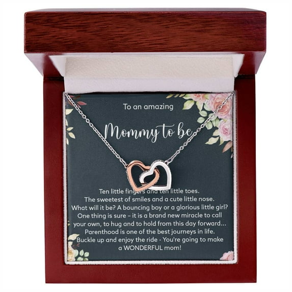 A Wonderful Mom - Interlocked hearts, Interlocking Hearts Necklace ...