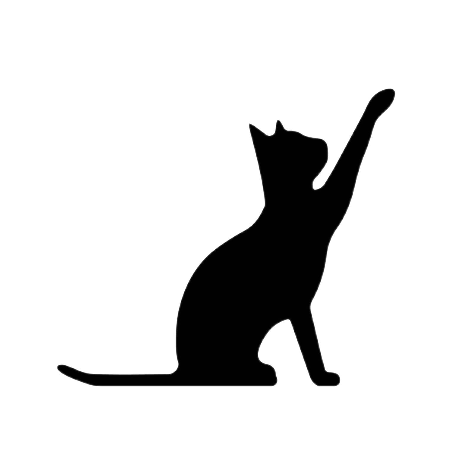 A Wooden Cat Door Corner Decoration Handmade Craft For Home Decor Gift ...