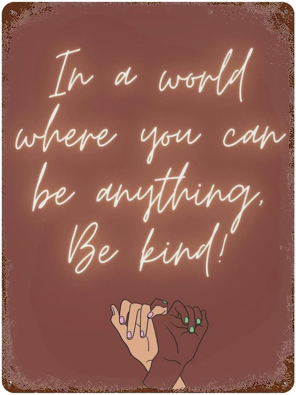 in A World Where You Can Be Anything Digital Art Print Hands of ...