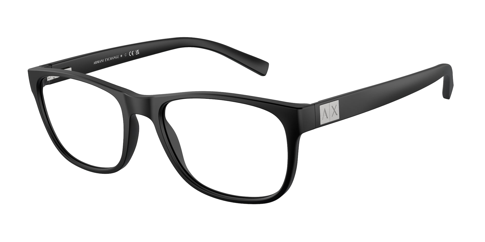 A|X ARMANI EXCHANGE Men's AX3034 Square Prescription Eyeglass Frames ...