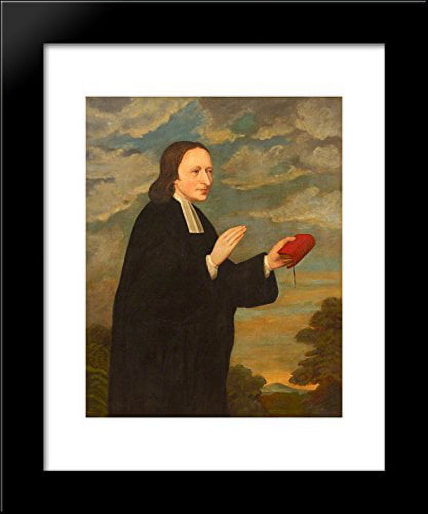 A Young John Wesley (1703-1791), Preaching 20x24 Framed Art Print by ...