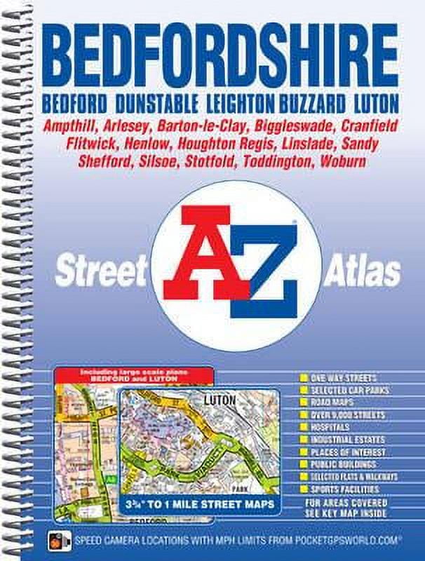 A-Z County Atlas: A-Z Bedfordshire County Atlas (Other) - Walmart.com