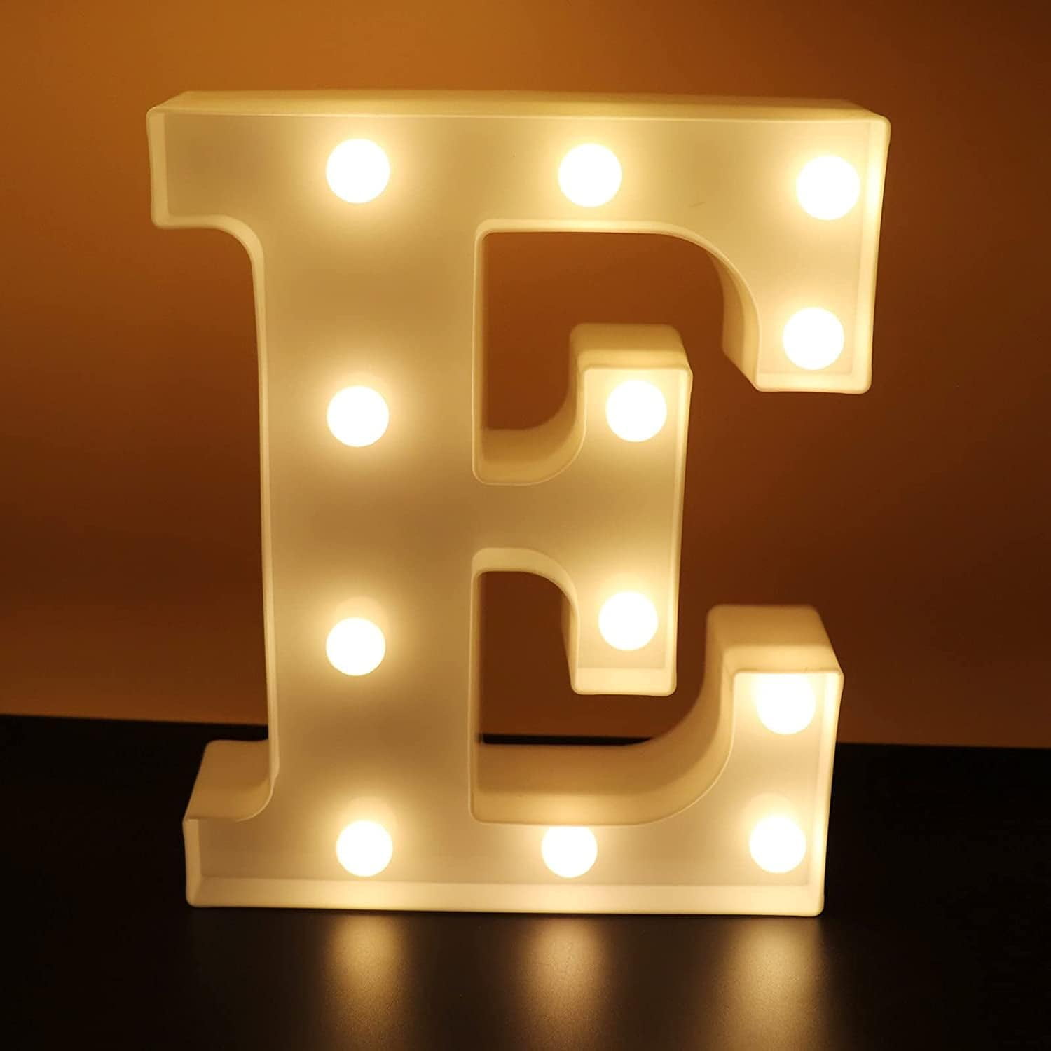 A - Z LED Letter Lights Alphabet Light Up Sign Battery Operated Night ...