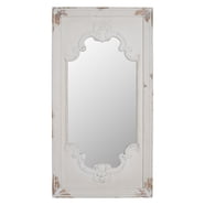 Brogan Distressed Wood Slat Wall Mirror Multi-Colored 43" x 26" by ...