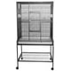 A and E Cage Co. 32"x21" Double Stack Flight Cage - Black - Walmart.com