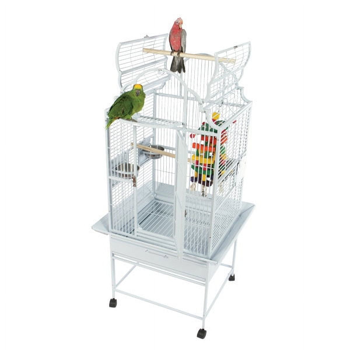 A and E Cage Co. Geneva Victorian Bird Cage-Platinum - Walmart.com