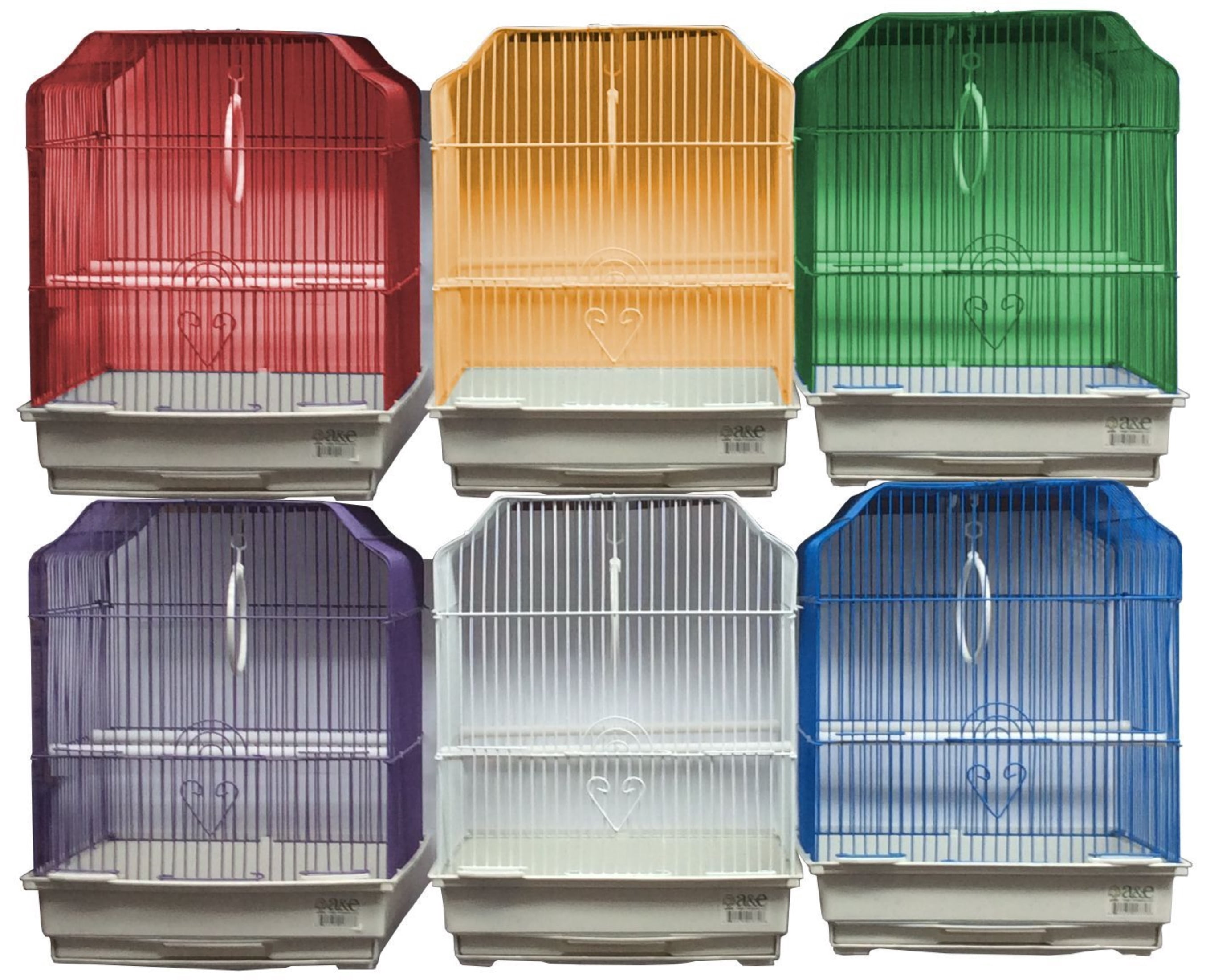A and E Cages Ornate Top Bird Cage Assortment 12 Inches X 9 Inches ...