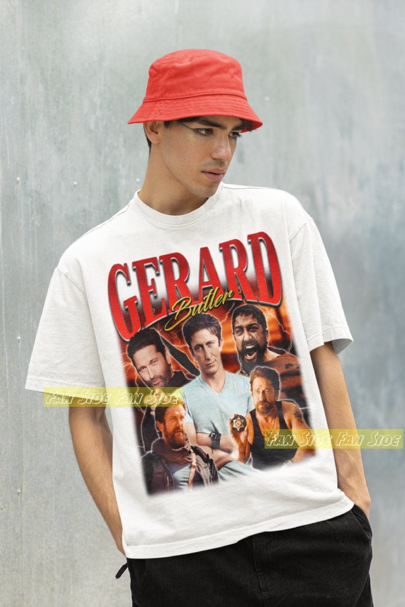 A bargain for you, Gerard Butler Shirt ,gerard butler gift,gerard ...