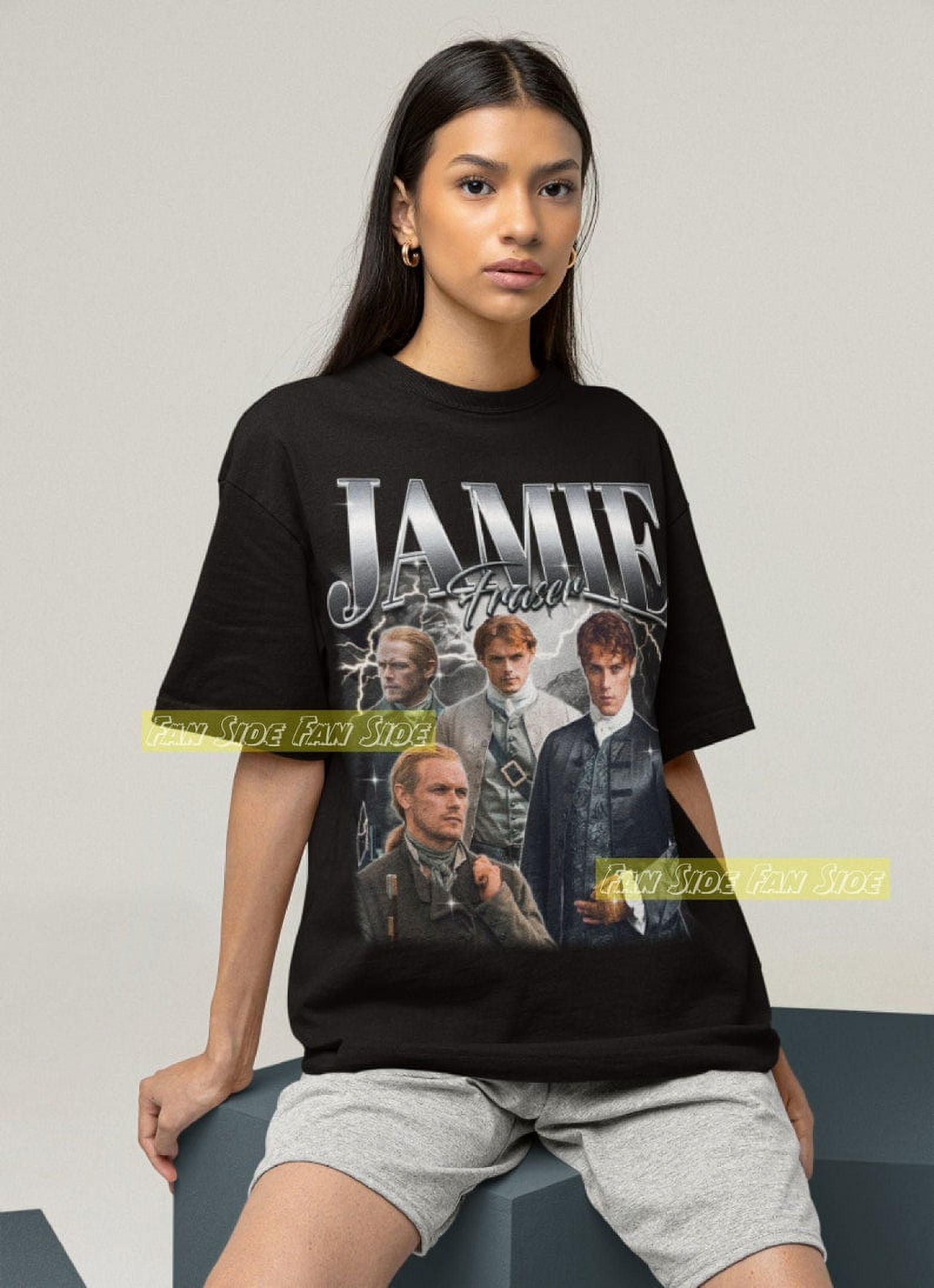 A bargain for you, Jamie Fraser Shirt, sam heughan shirt,sam heughan ...