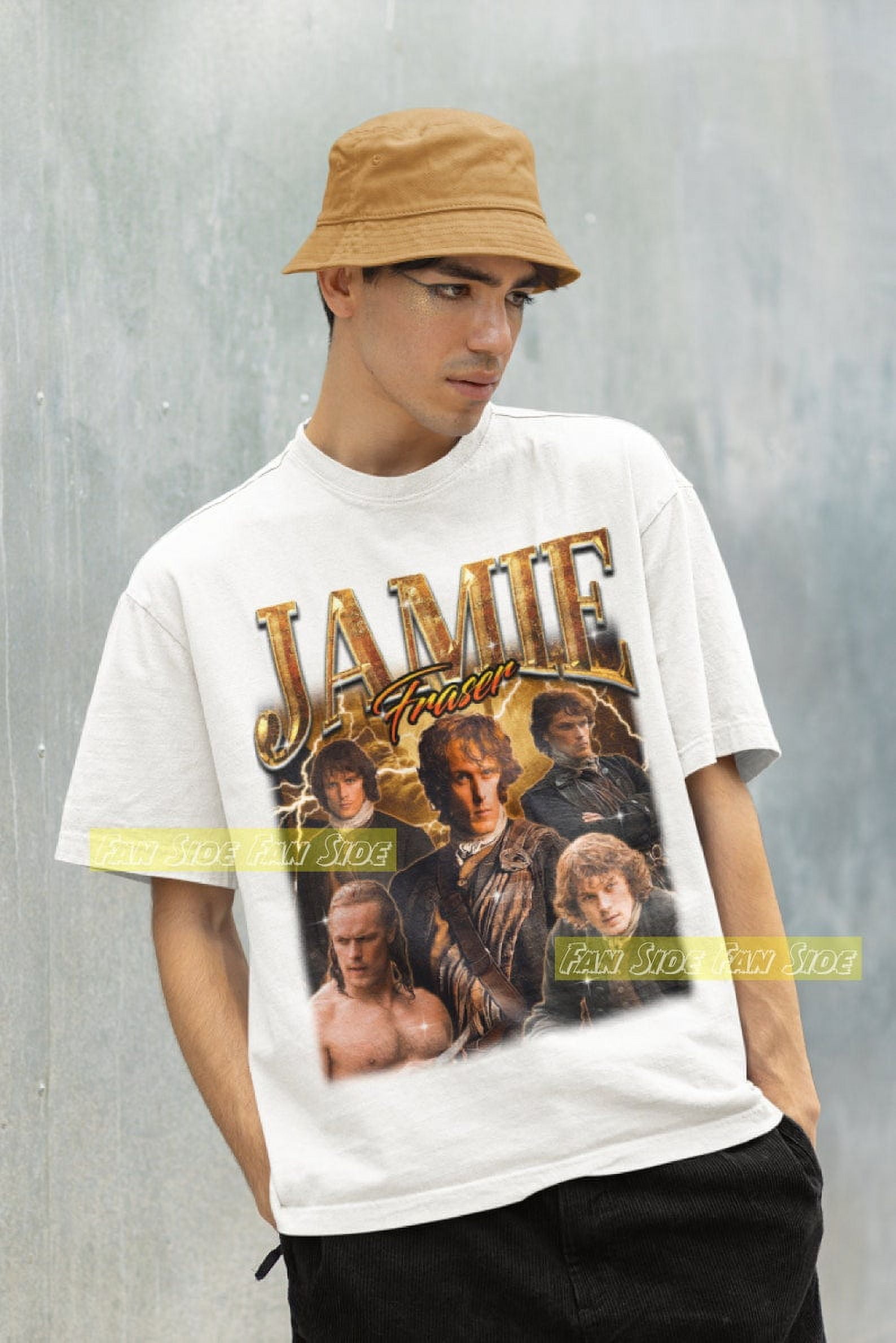 A bargain for you, Jamie Fraser Shirt, sam heughan shirt,sam heughan ...