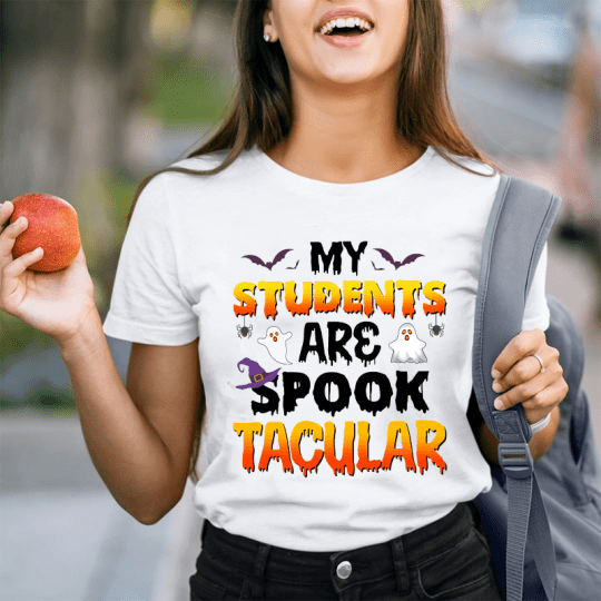 A bargain for you, My Students Are Spook Tacular T-Shirt - Walmart.com