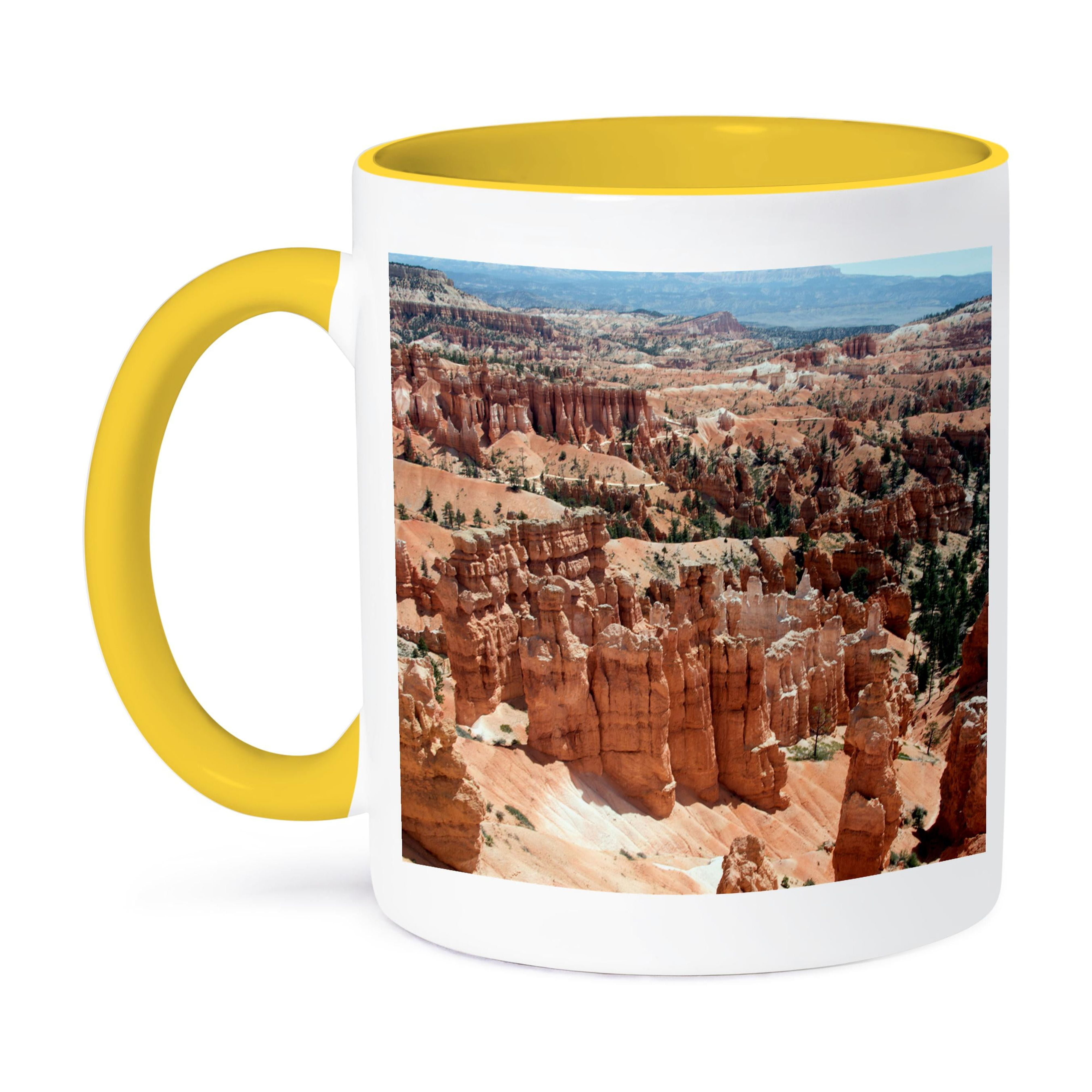 3dRose, A beautiful Bryce canyon scene taken from the overlook, 15oz ...