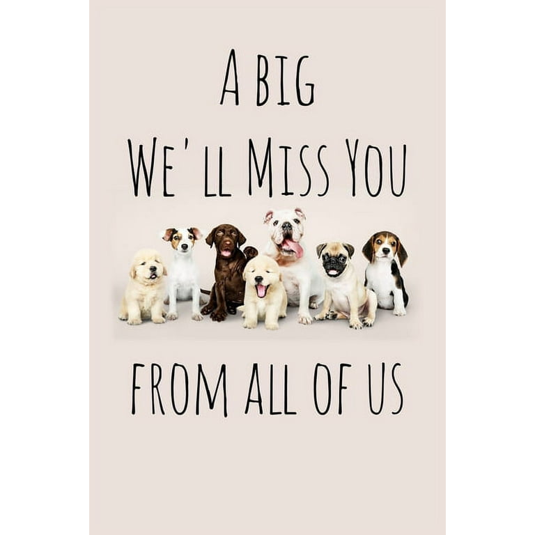 We Will Miss You Coworker