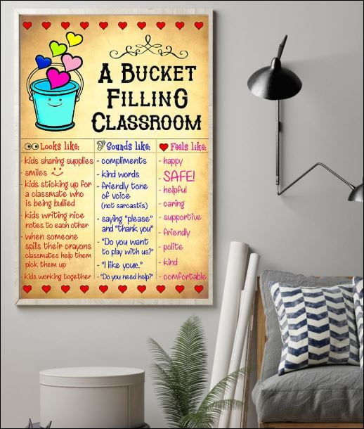A bucket filling classroom poster 24 x 36 Inch Poster - Walmart.com