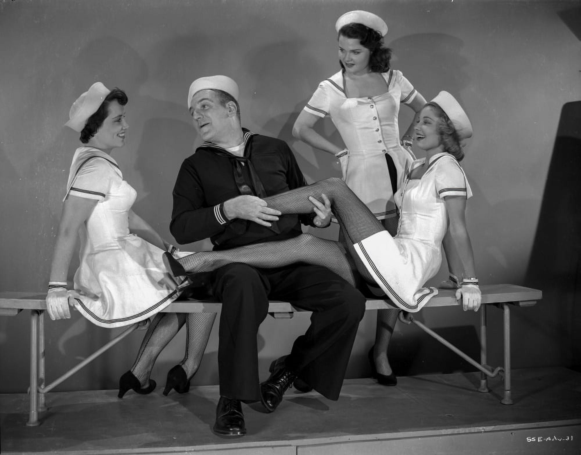 A cast portrait from A Girl In Every Port Photo Print (24 x 30 ...