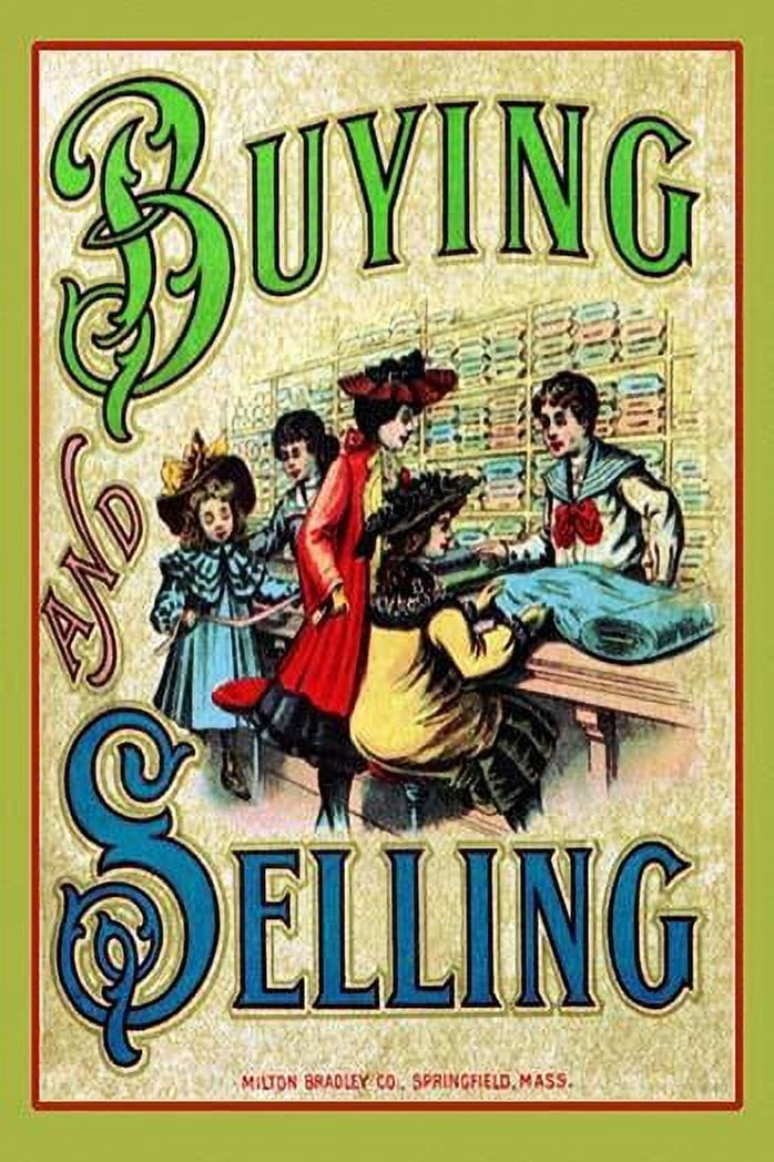 A children's board game from the Victorian era. Poster Print by Unknown ...