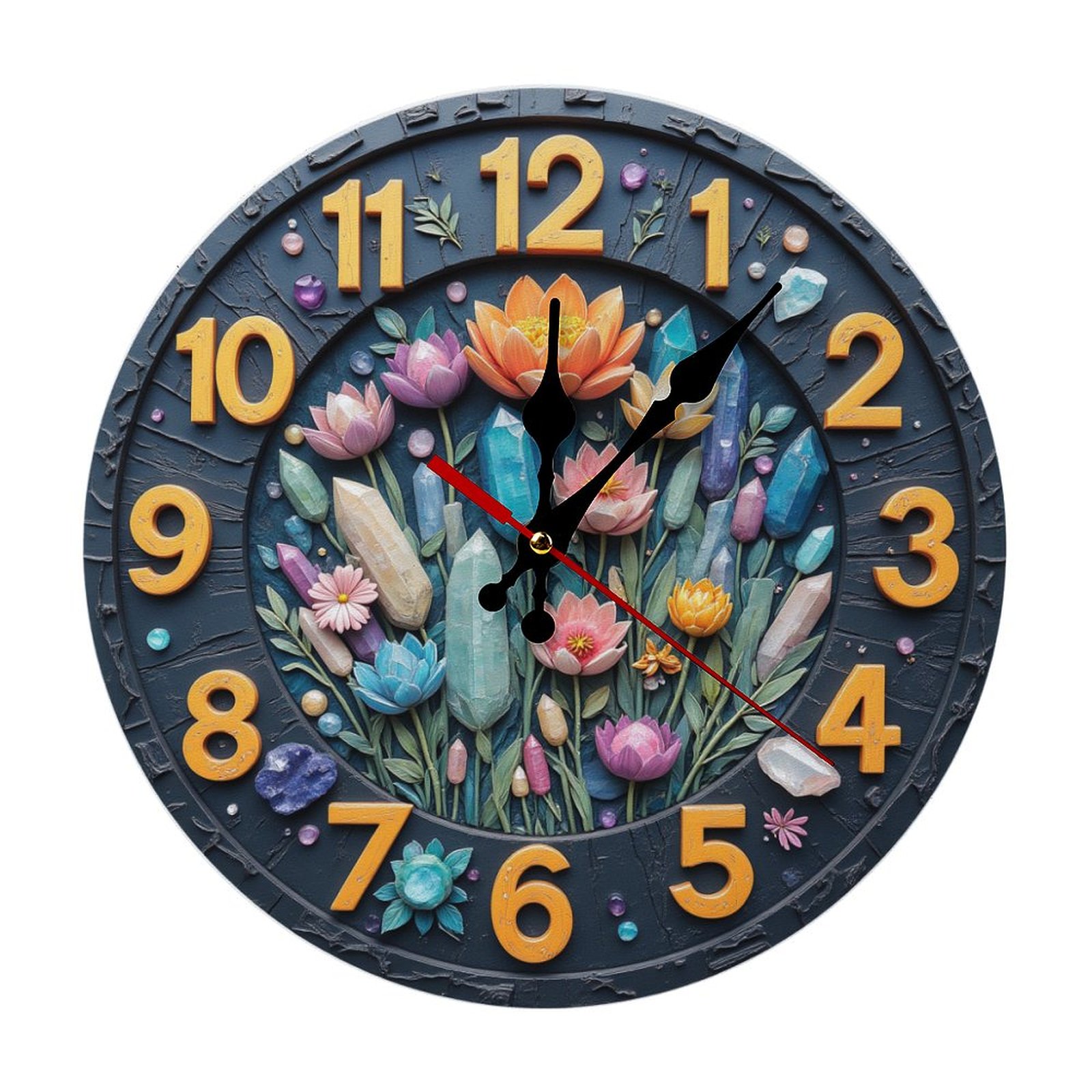 A cloaked figure in a floral - filled garden, adding a mysterious ...
