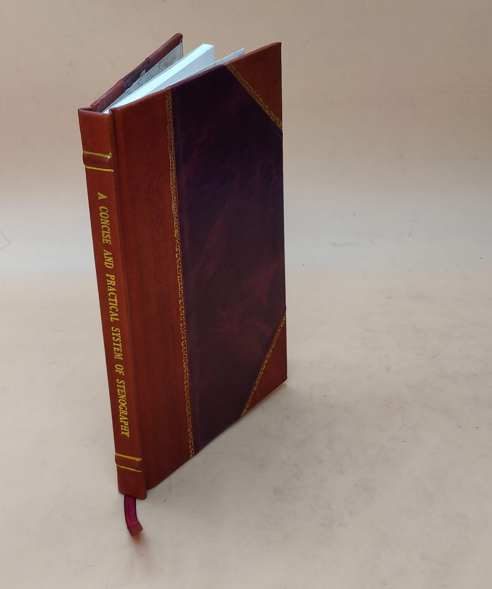 A concise and practical system of stenography, or short-hand writing ...