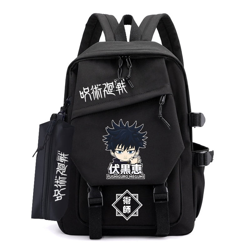 A cool backpack featuring Japanese manga Jujutsu Kaisen, Yuji Tsurugi ...