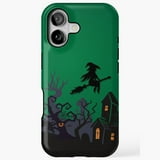 A crazy cemetery full of spooks creepy Halloween night scene iPhone ...