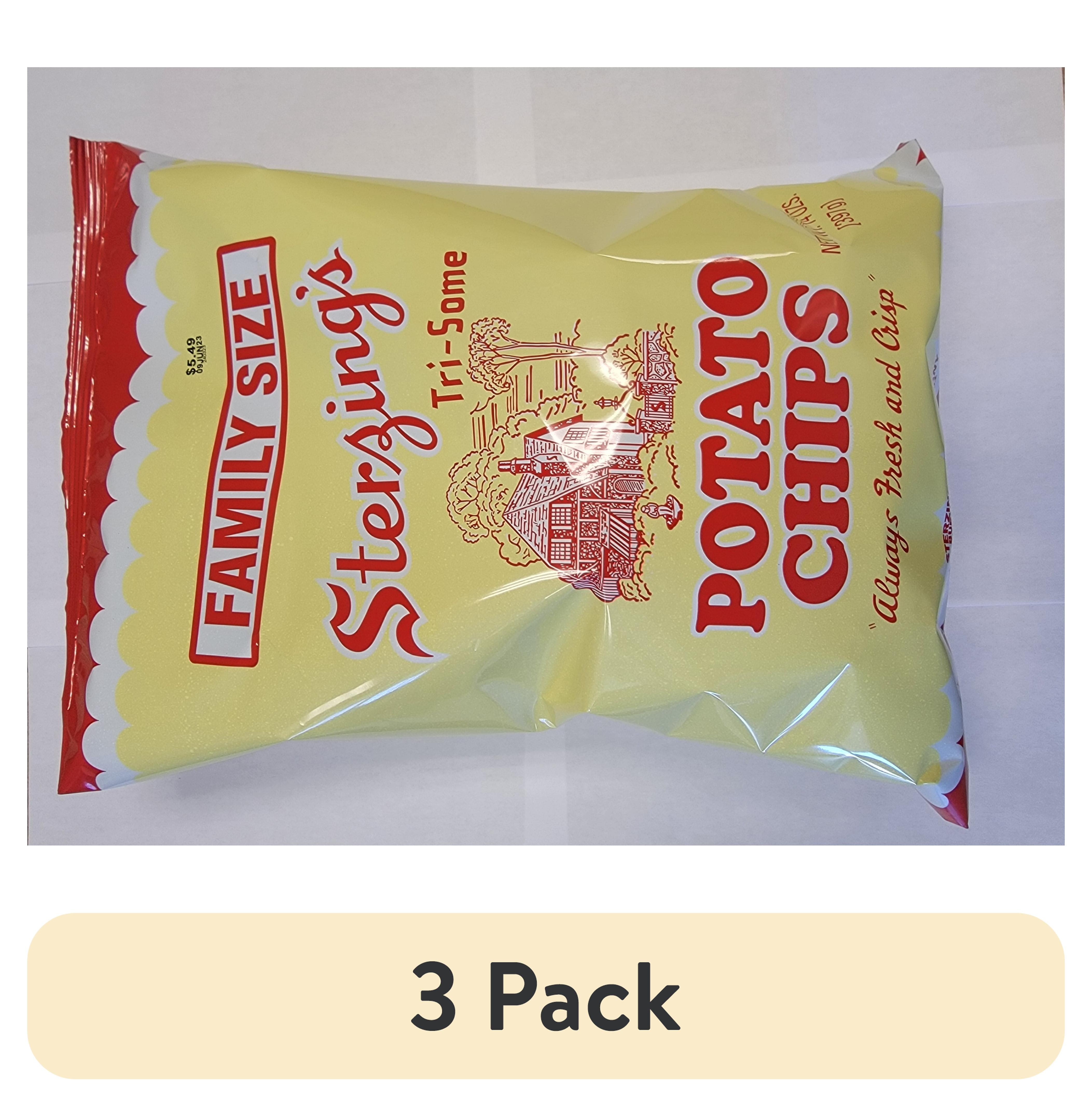 (3 pack) A delicious Kettle Style Potato Chip that has the crunch and ...