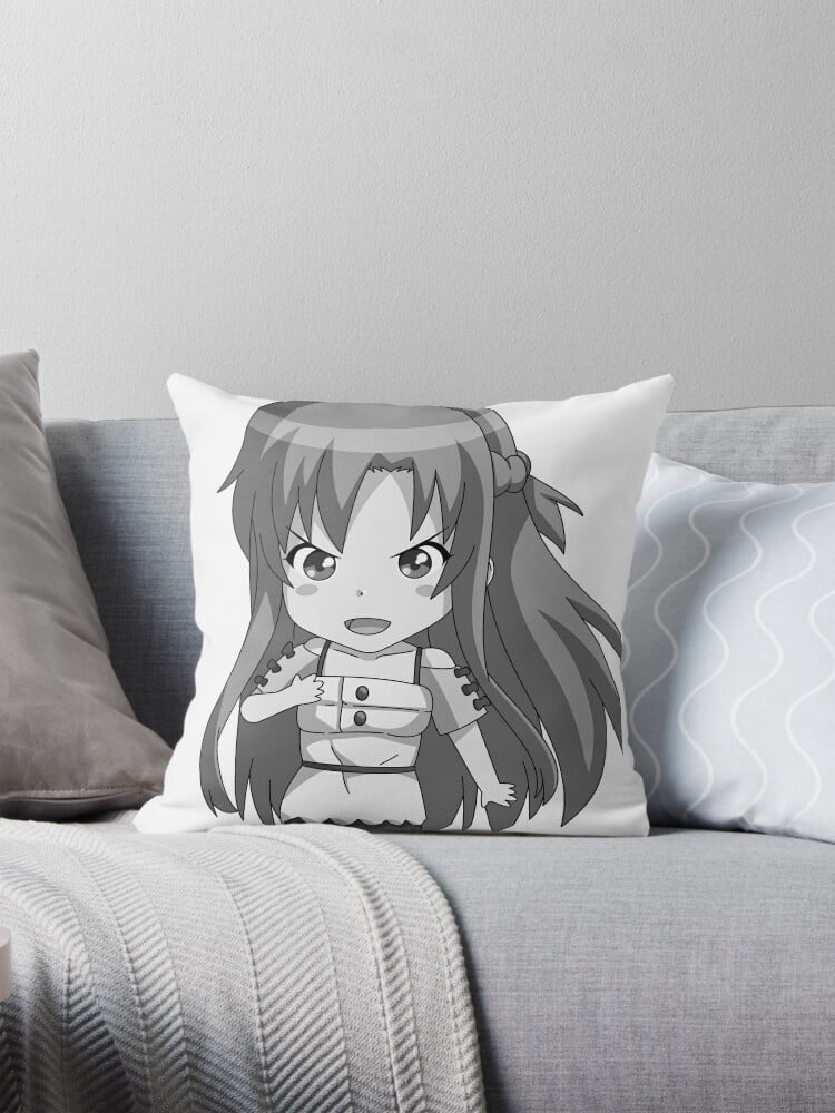 A digitally drawn and shaded chibi rendition of Asuna Yuuki from the ...