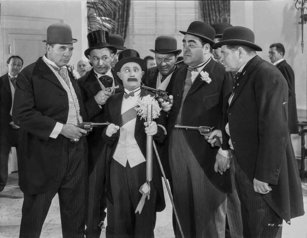 A film still featuring Ben Turpin Photo Print (24 x 30) - Walmart.com