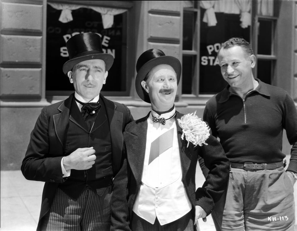 A film still featuring Ben Turpin Photo Print (24 x 30) - Walmart.com