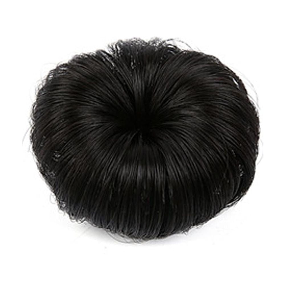 A flower brown black (B) $Children's ball head baby wig head flower a ...