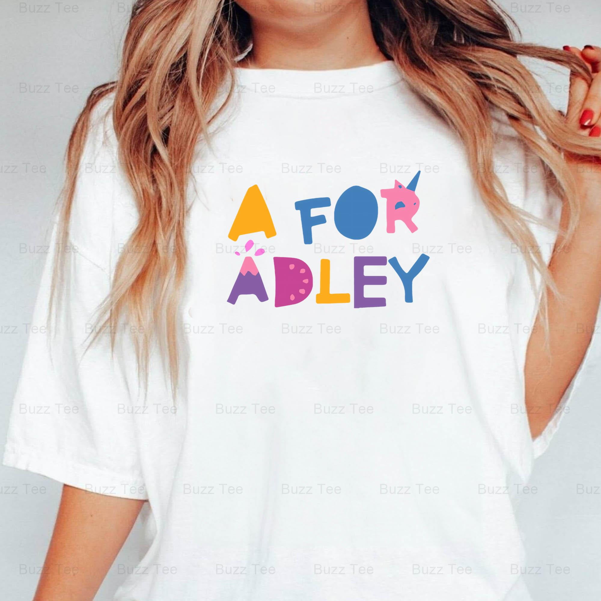 A for Adley Famous Family YouTuber Channel Fan Graphic Gift V40687 New ...