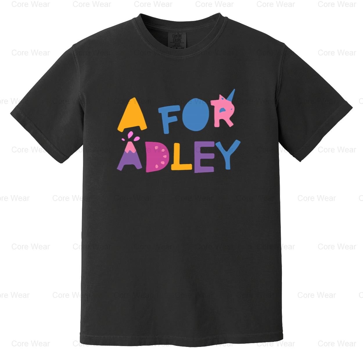 A for Adley Famous Family YouTuber Channel Fan Graphic V40687 Comfort ...